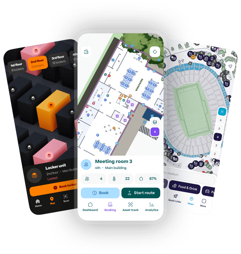 Amazing indoor maps solutions with MapsIndoors